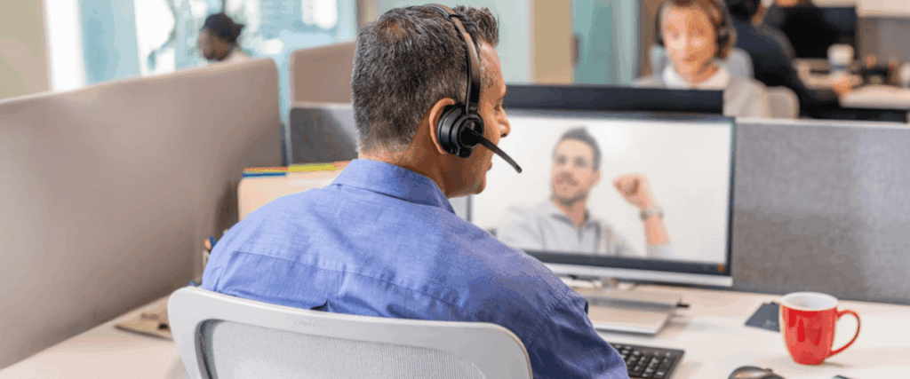 Poly Savi7220 Office Stereo Professional Wireless Headset