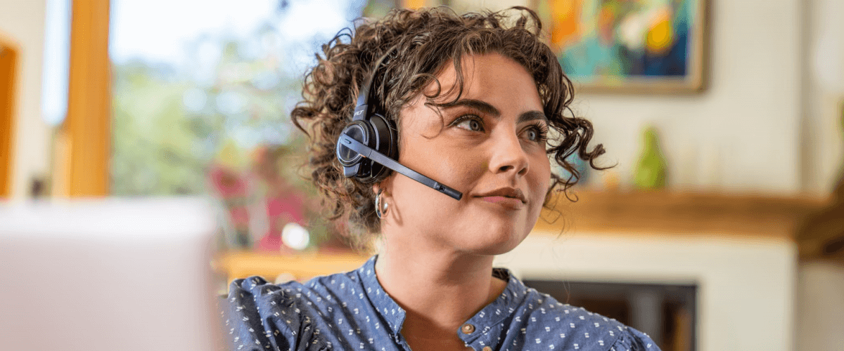 Poly Savi7410 Office Mono Professional Wireless Headset