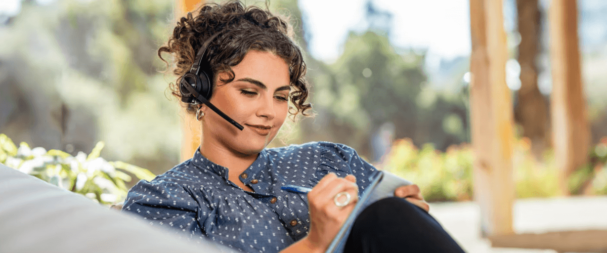 Poly Savi7420 Office Stereo Professional Wireless Headset